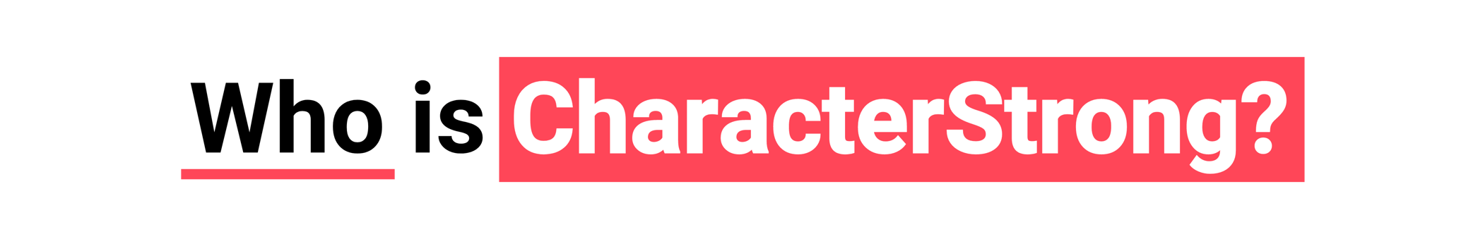 Texas Resources from CharacterStrong